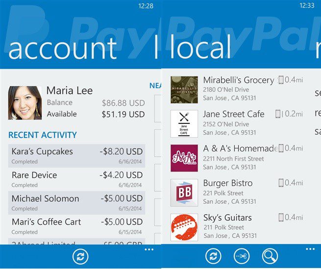Official Paypal app for Windows Phone gets its first update in over a ...