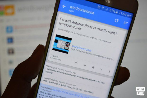 First fruits of Project Astoria as developer promise to port Reddit ...