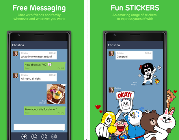 LINE Messaging app updated in Windows Phone Store with Favourite groups ...