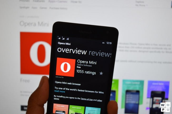 Opera has "nothing in the pipeline" for their Opera Mini app for ...