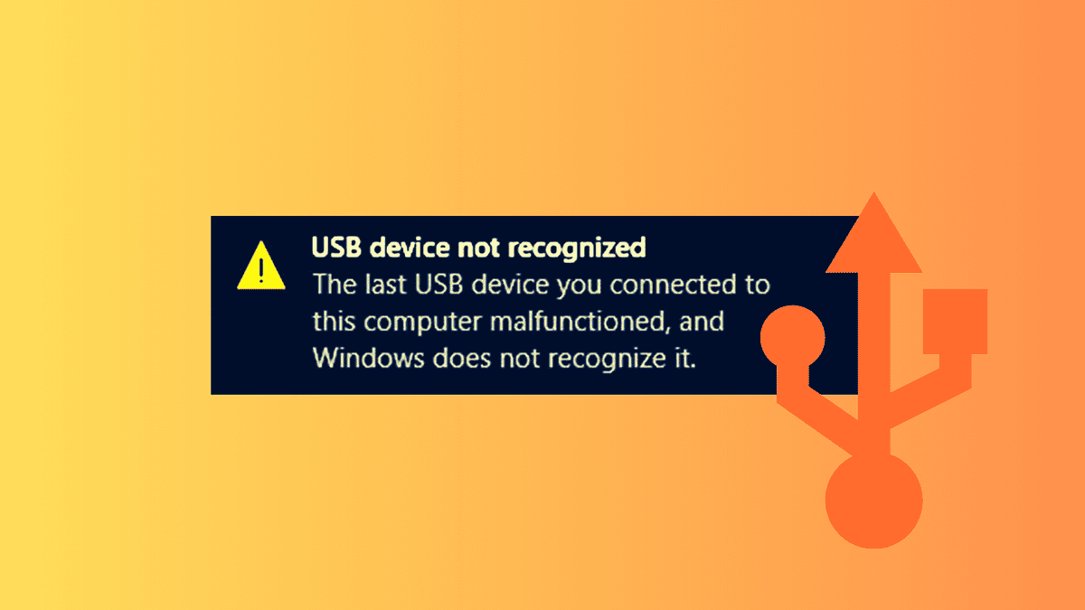 Fix "USB Device Not Recognized" in Windows 10 - Quick Guide