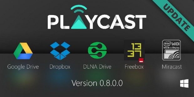Playcast updated with Miracast support, more