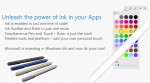 Developers Can Enable Windows Ink Feature In Their Apps With A Single ...