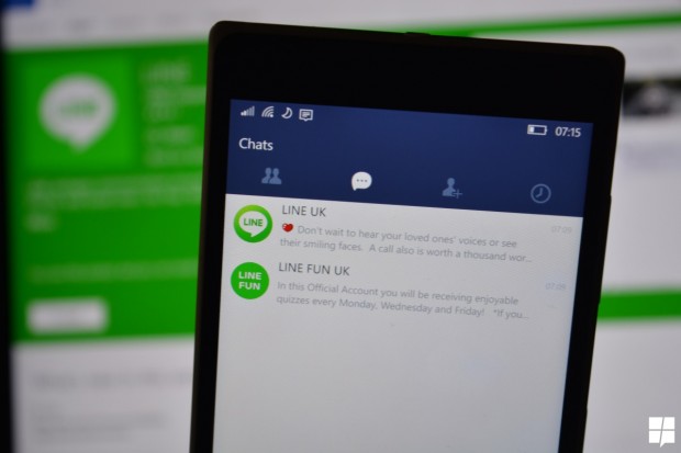 LINE's Windows 10 UWP comes to Mobile devices