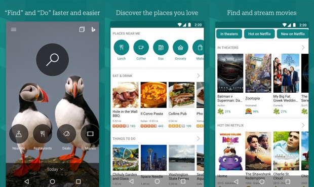 Bing app updated with redesigned homepage, in-page translation and more ...