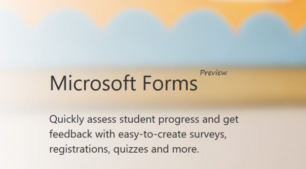 Microsoft Forms officially announced, public preview starts today