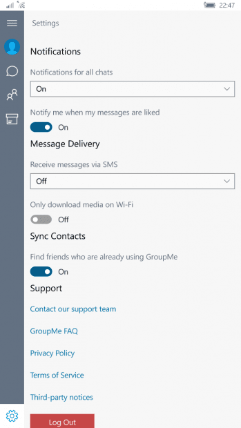 GroupMe hints at upcoming Windows 10 PC app in new update - MSPoweruser