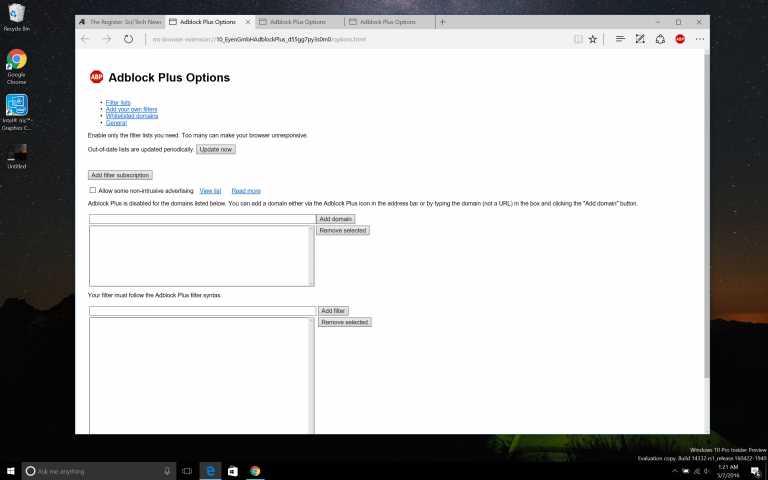 AdBlock and AdBlock Plus now available for Microsoft Edge - MSPoweruser