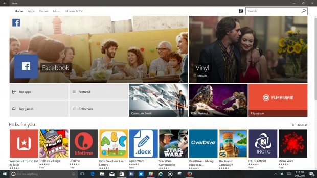 Microsoft releases revamped Store experience for Windows 10 PCs