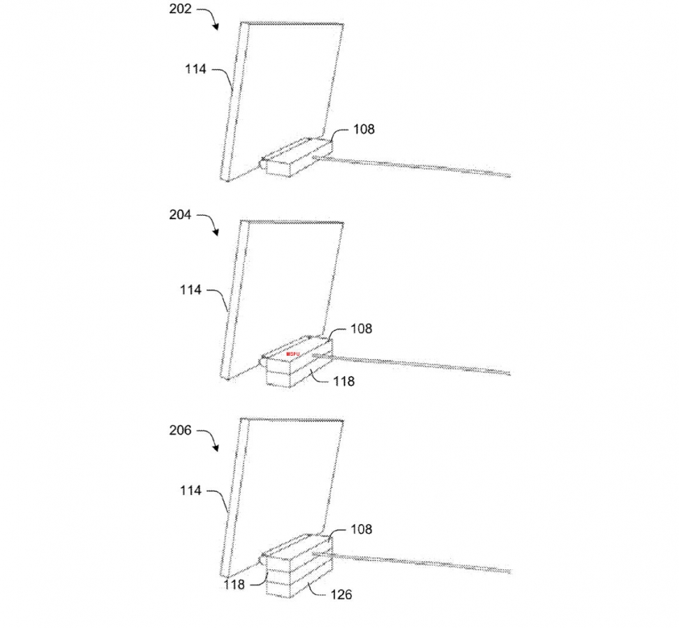 This stackable modular PC may be Microsoft's Surface All In One (patent)