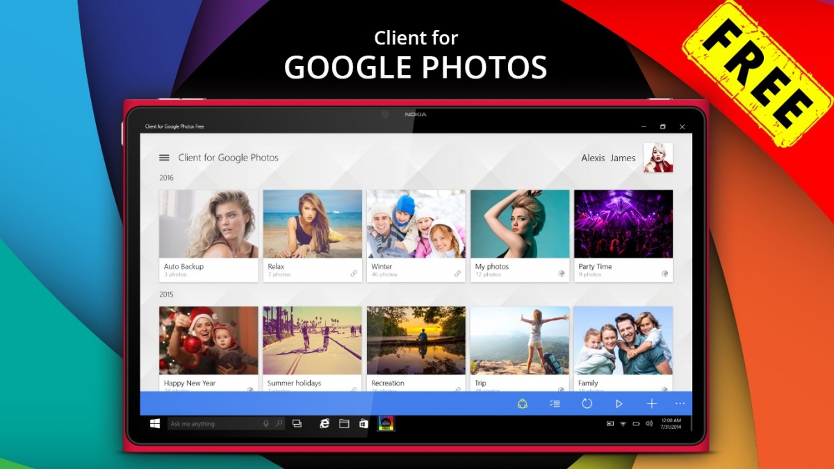 Developer Submission: Client for Google Photos Free for Windows 10 and ...