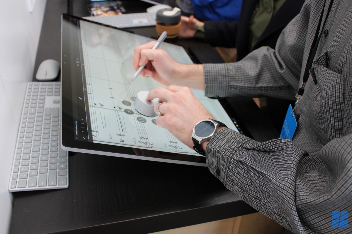 Up close with Microsoft's new Surface Studio, Book, and Dial