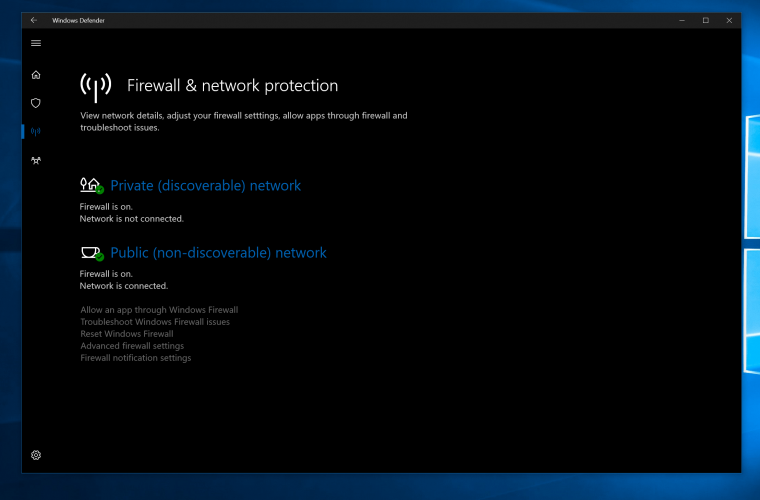 This is the new Windows Defender app coming with Windows 10's Creators ...