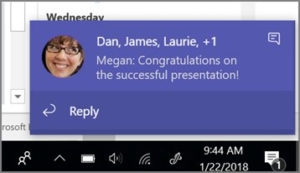 Microsoft Teams now allows you to respond to chat messages directly ...