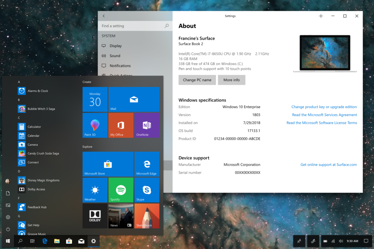 This Windows 10 concept brings more Fluent to the desktop shell