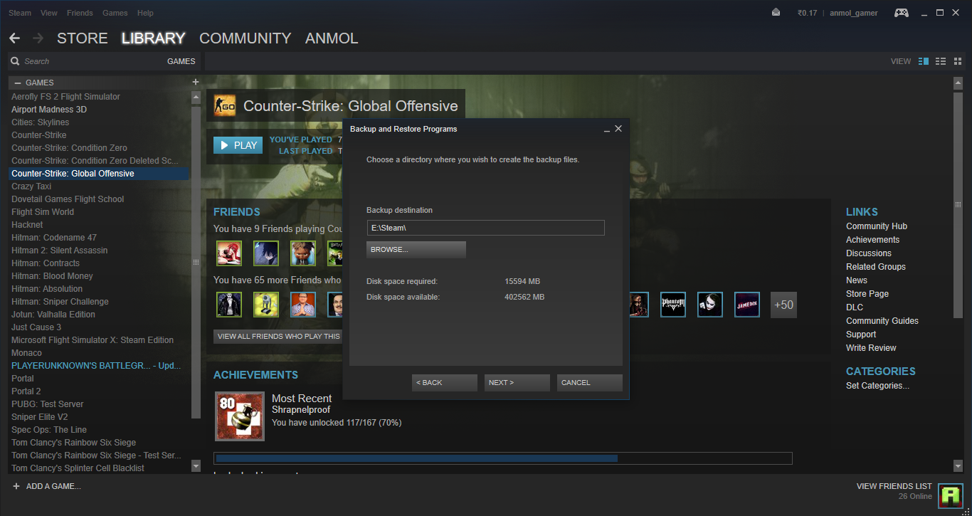 How to Backup and Restore Steam Games on Windows 10