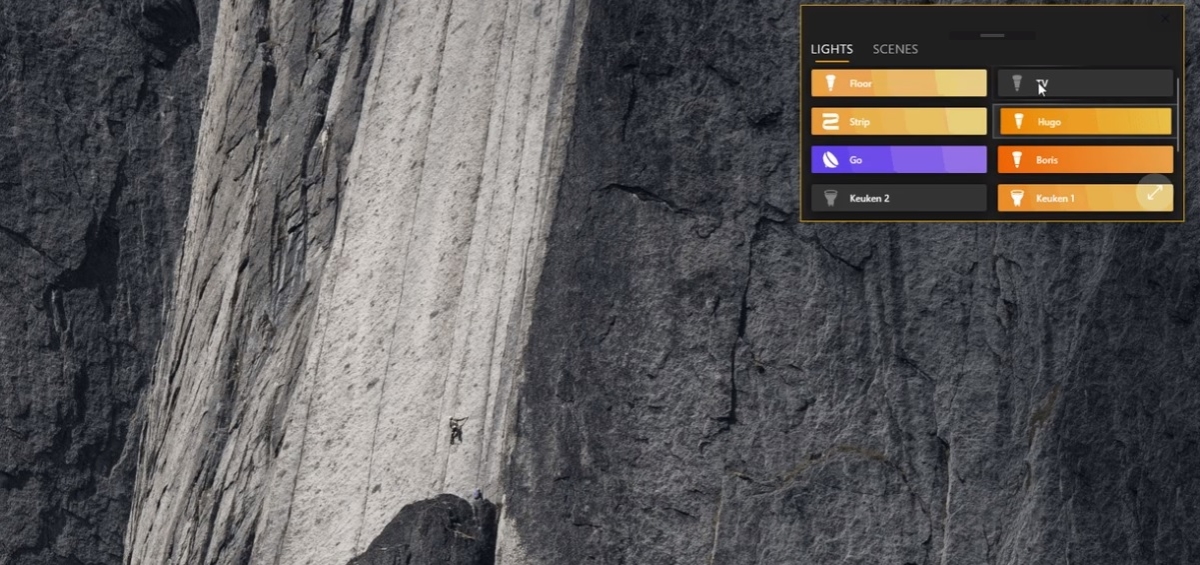Windows 10 Huetro for Philips Hue app now features floating mini ...