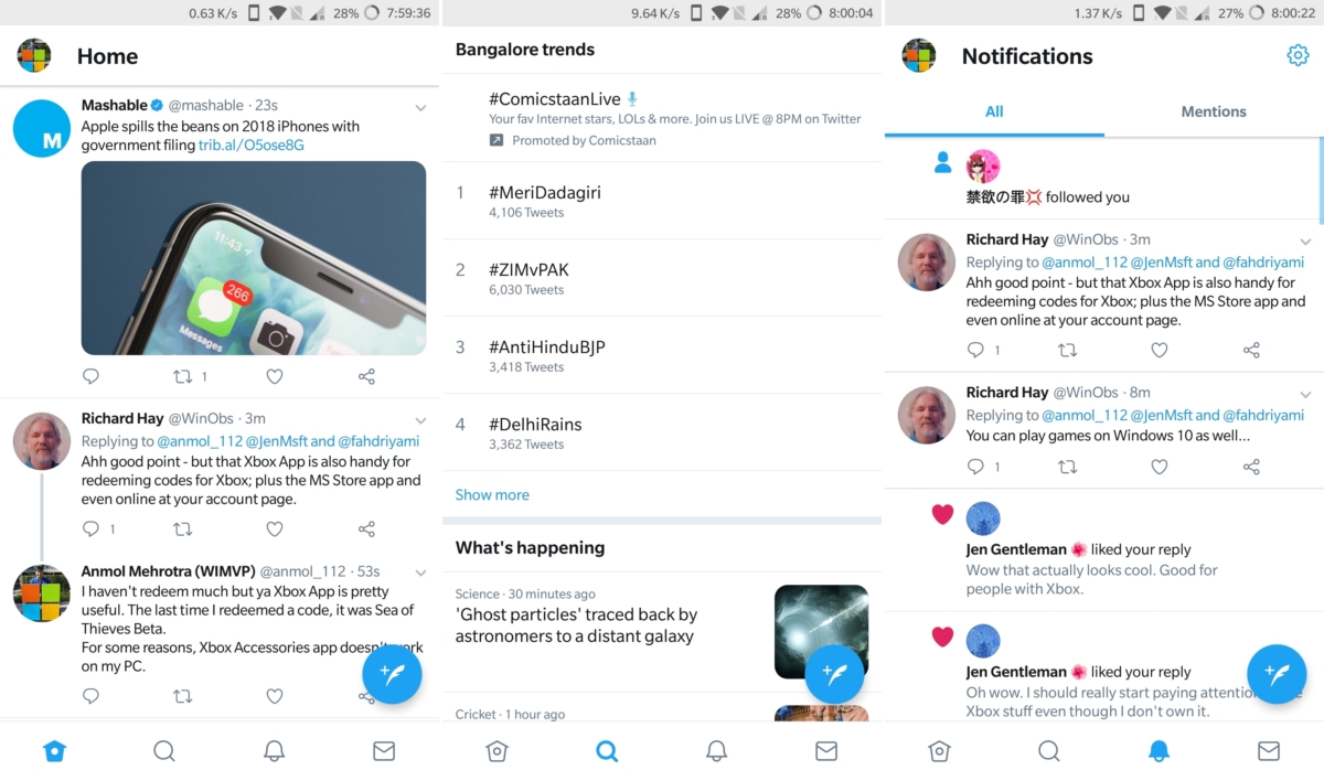 Twitter rolls out a new update with UI changes for Android devices