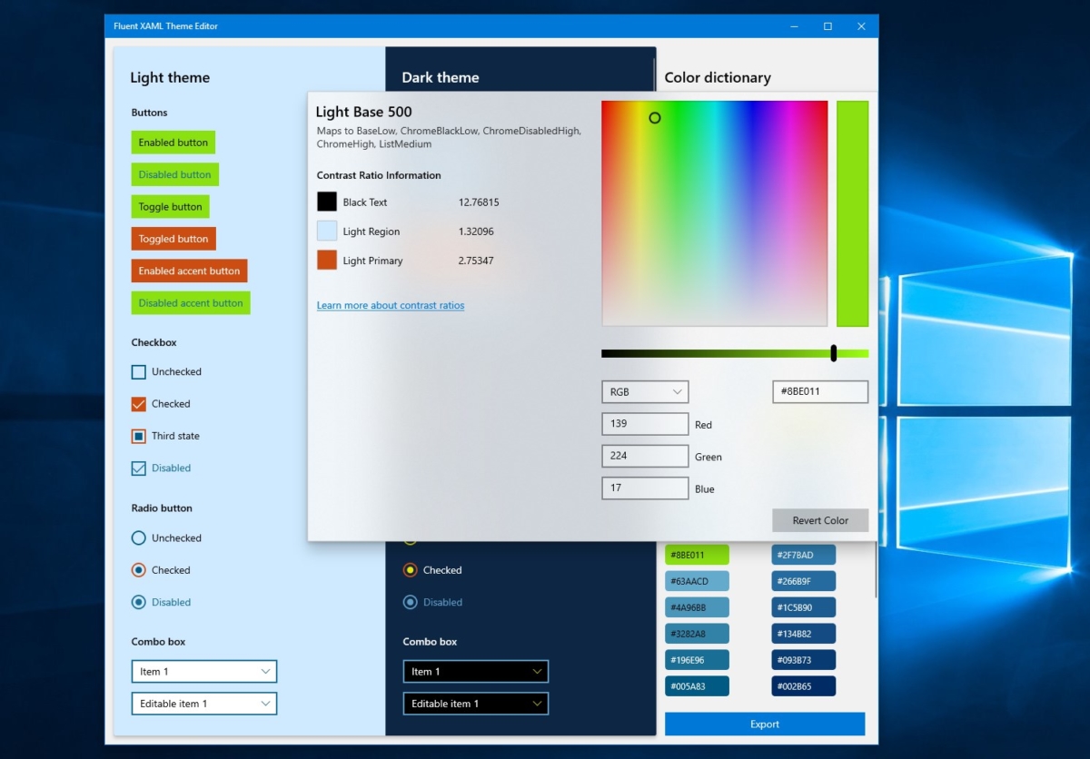 Developers Microsoft Has Released Fluent Xaml Theme Editor To The Microsoft Store Mspoweruser