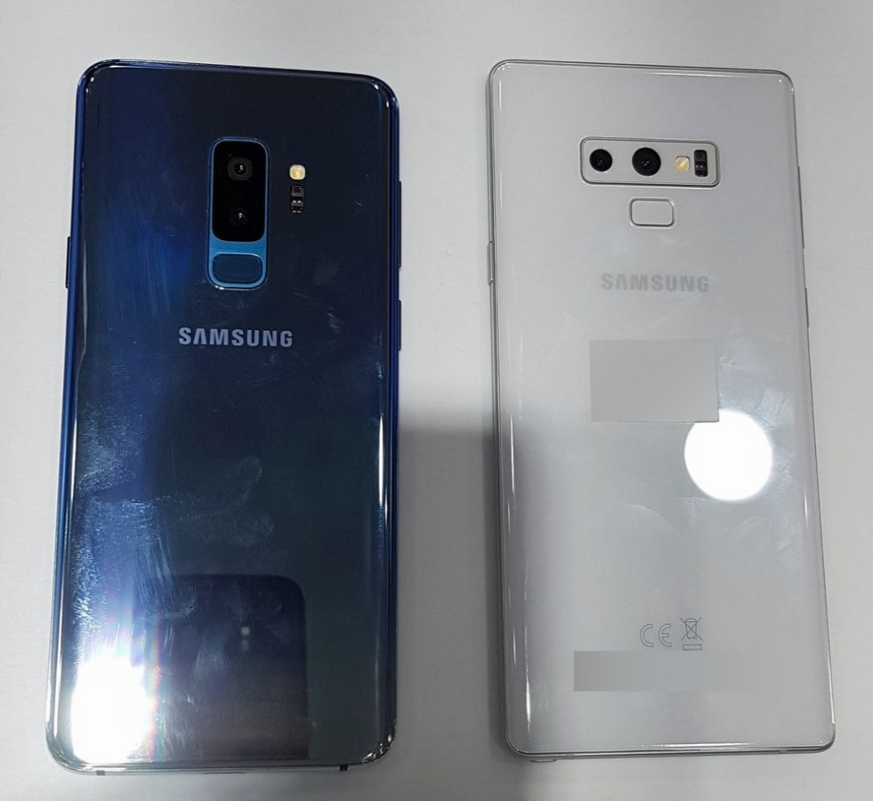 Samsung Galaxy S9 and Galaxy Note 9 leaks in Polaris Blue and Alpine ...