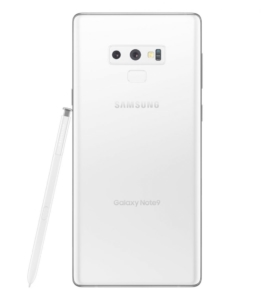 Samsung's First Snow White Galaxy Note9 now available