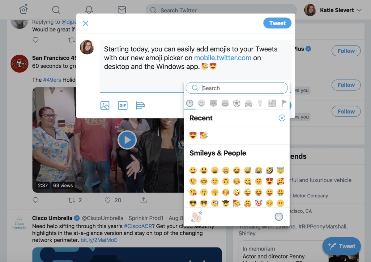 Twitter PWA for Windows 10 updated with DM Emoji Picker, mor - Software ...