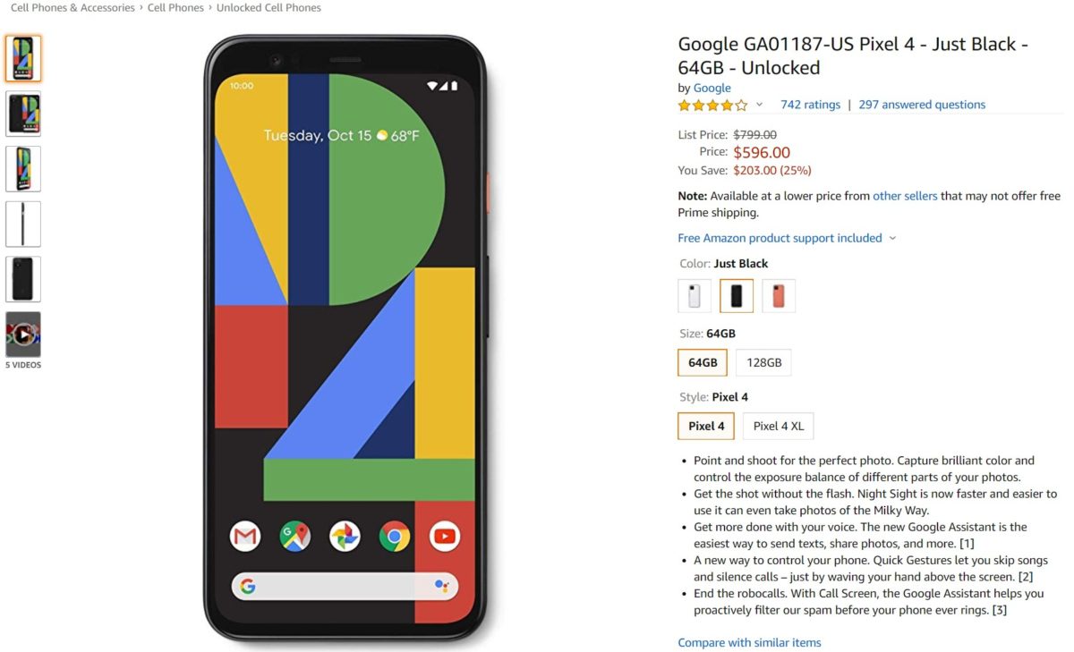 Deal Alert: Google Pixel 4 and Pixel 4XL heavily discounted