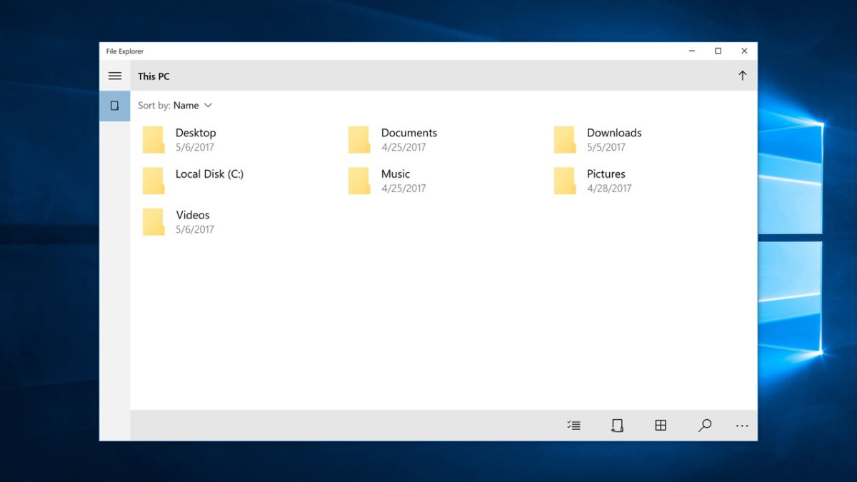 Win32 File Explorer will not be the default file manager in Windows 10 X