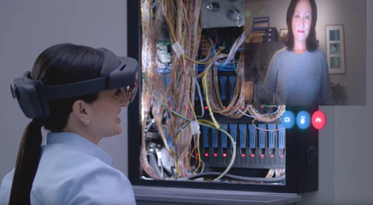Microsoft HoloLens enables employees to work together easily from ...