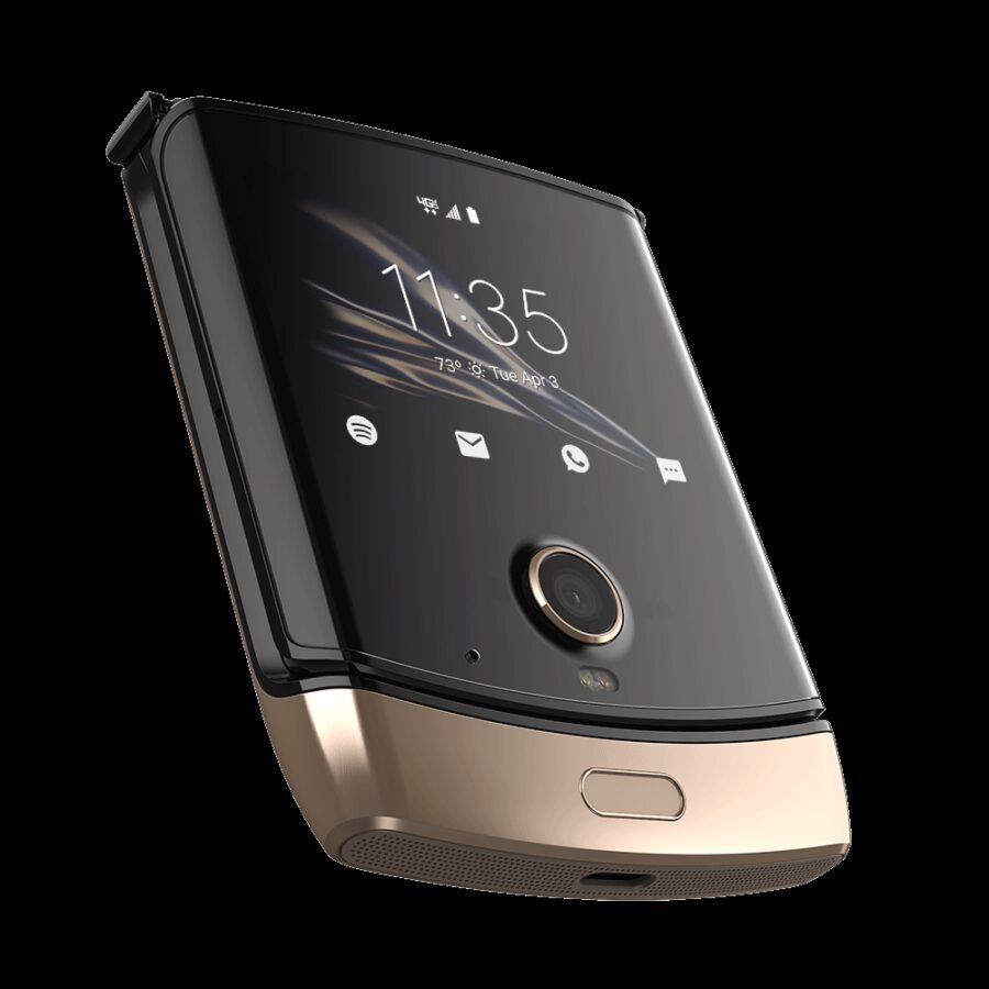 Motorola RAZR launched in a new blush gold colour