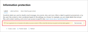 Microsoft rolls out Sensitivity Labels to OneDrive and Sharepoint