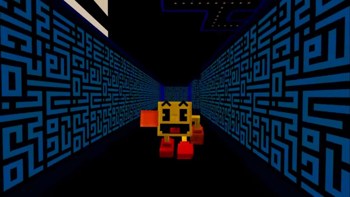 PAC-MAN has officially come to Minecraft
