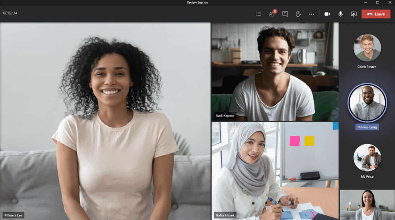 Microsoft Teams improves video meetings with the new Dynamic view feature