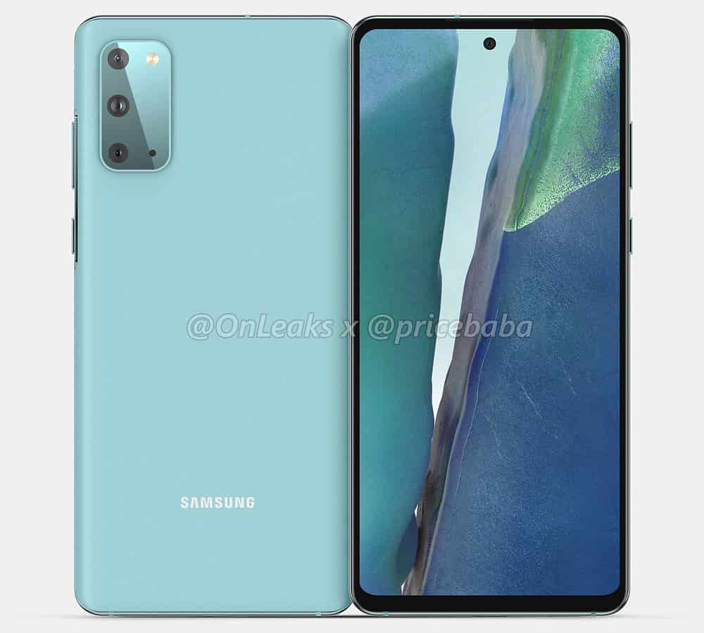 Stunning design of Samsung Galaxy S20 Fan Edition revealed - MSPoweruser