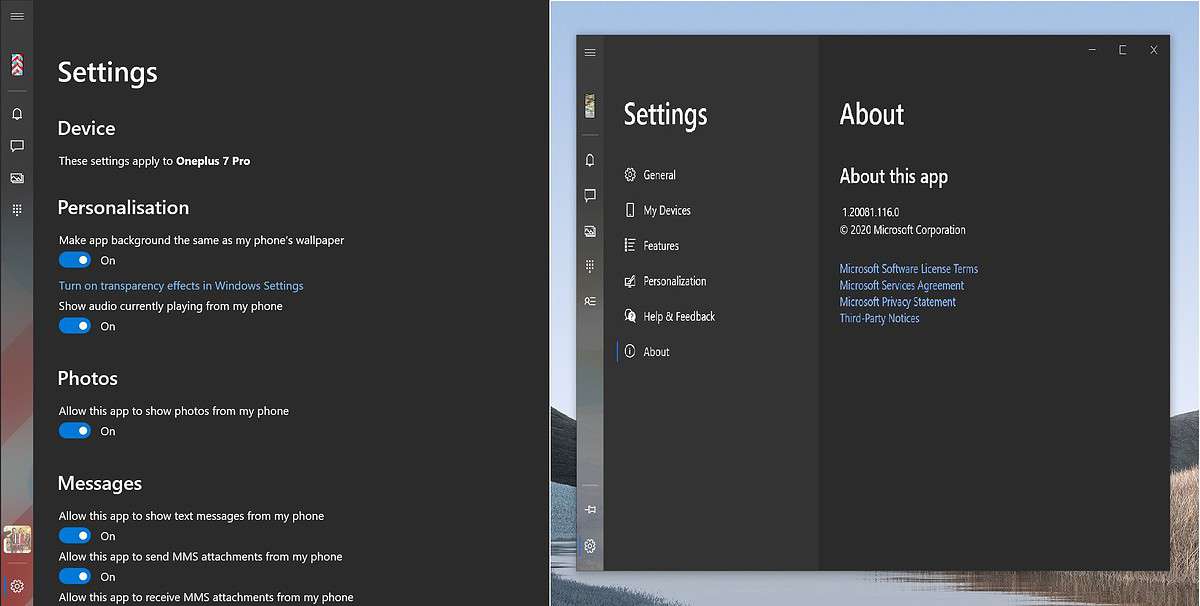 Microsoft's Your Phone app to get a dedicated page for your phone ...