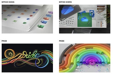 Microsoft Design team releases curated high-resolution wallpapers for ...