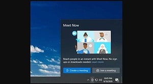 Meet Now button now rolling out to more Windows 10 users