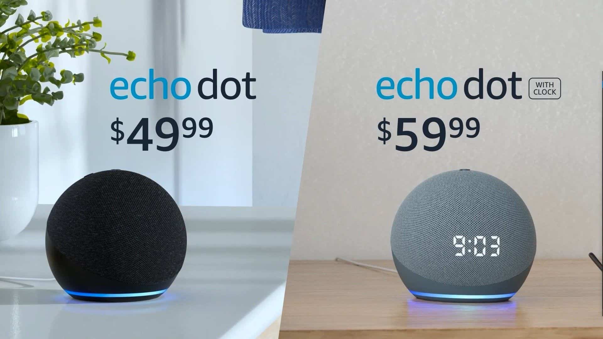 Amazon Introduces A New Ball shaped Echo Dot With Clock MSPoweruser