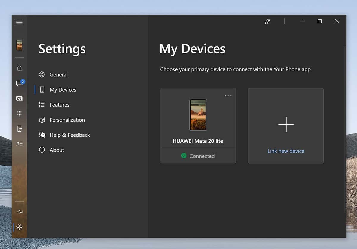 Microsoft's Your Phone app is getting some cool new features