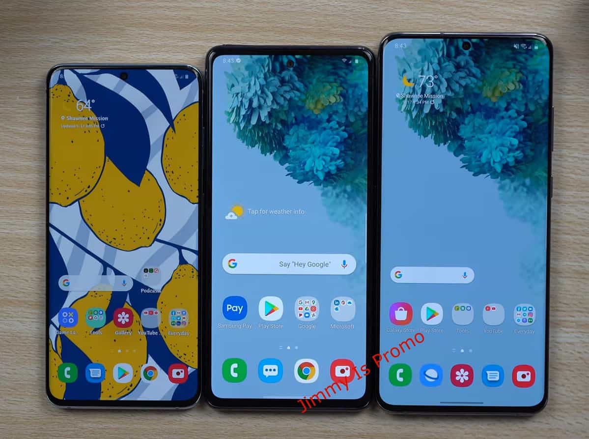 Samsung Galaxy S20 FE hands-on video