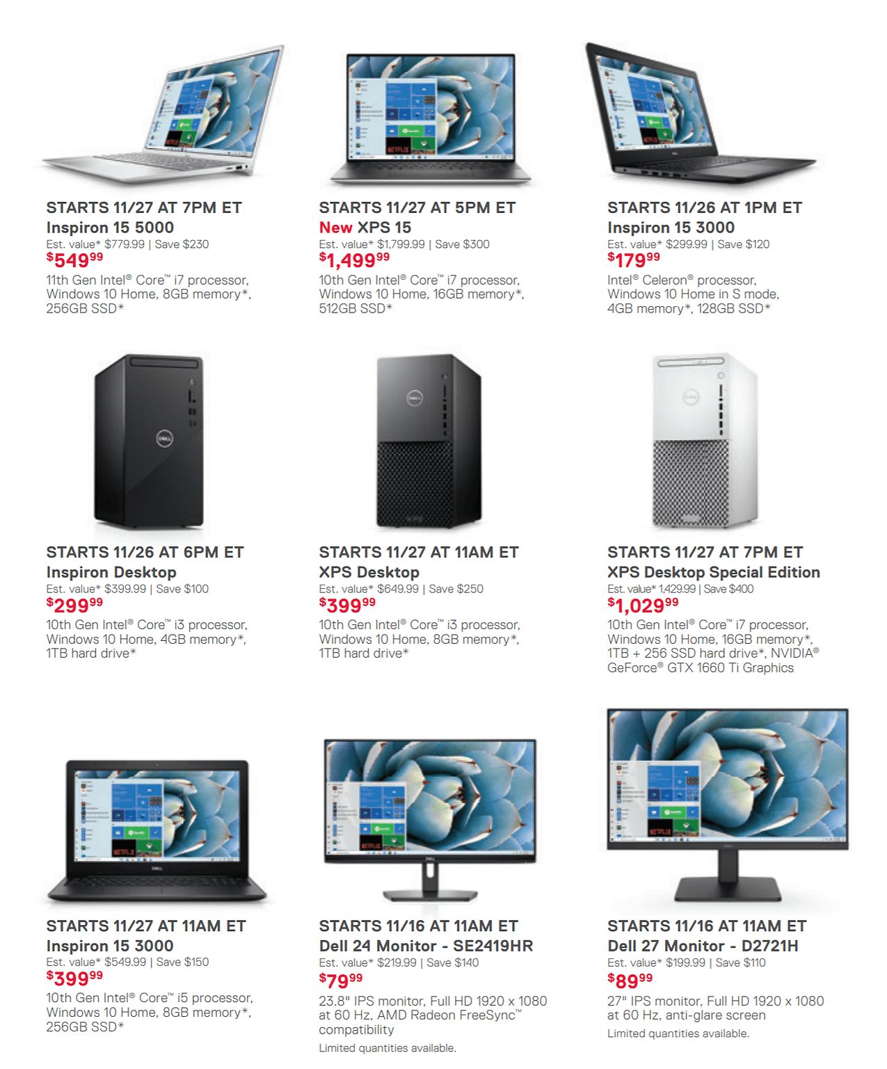 Dell's Black Friday deals are doorbusters