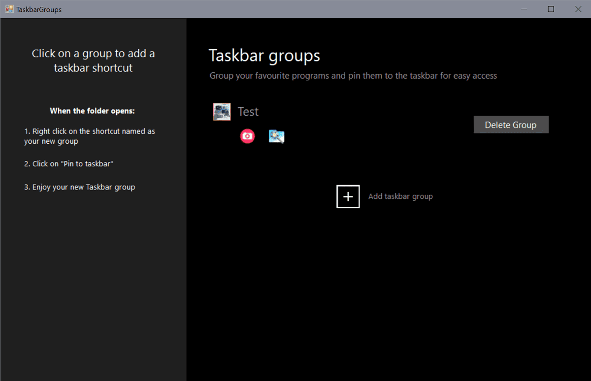 This new tool lets you group your Windows 10 taskbar shortcuts
