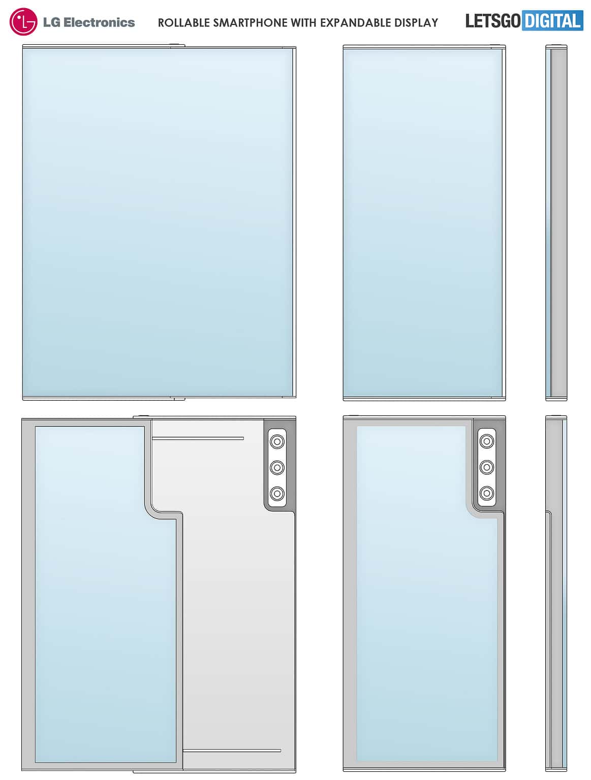 LG design patent gives us another look at the LG Rollable