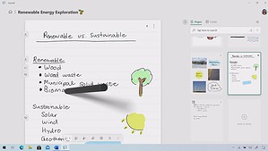 Watch Microsoft's demo of Journal, their ink-first journaling app