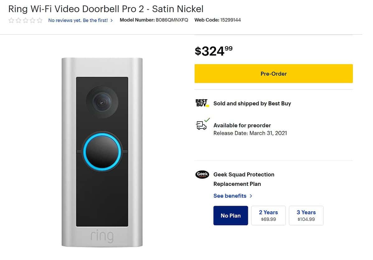 Ring's new Ring Video Doorbell Pro 2 features radar technology