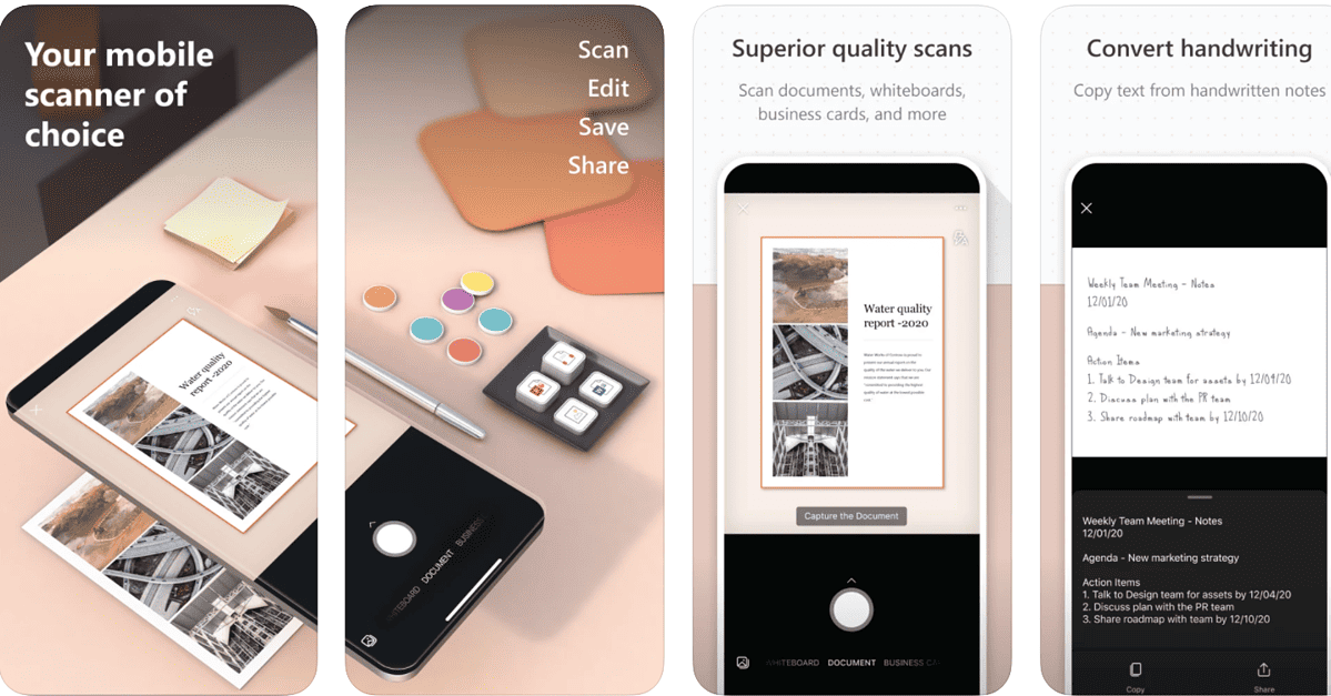 Microsoft Lens for iOS updated with several bug fixes and performance ...