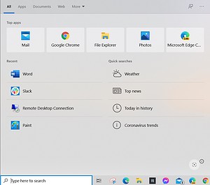 Windows search bar is getting a key new feature for enterprise users