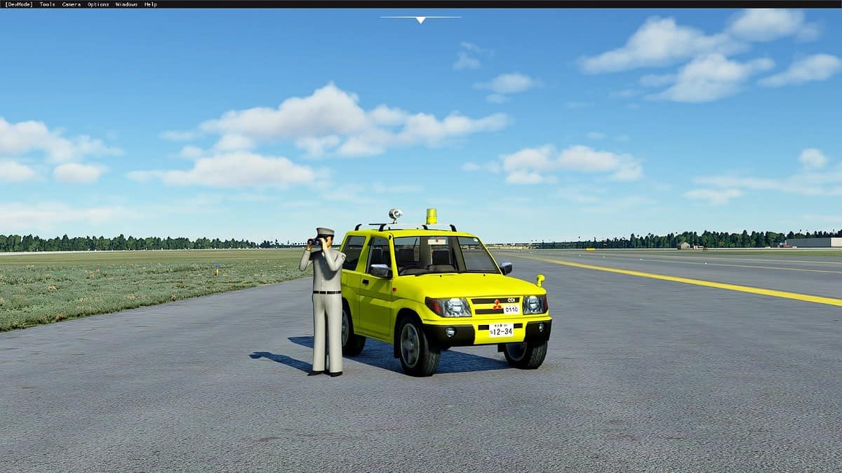 How to drive a car in Microsoft Flight Simulator