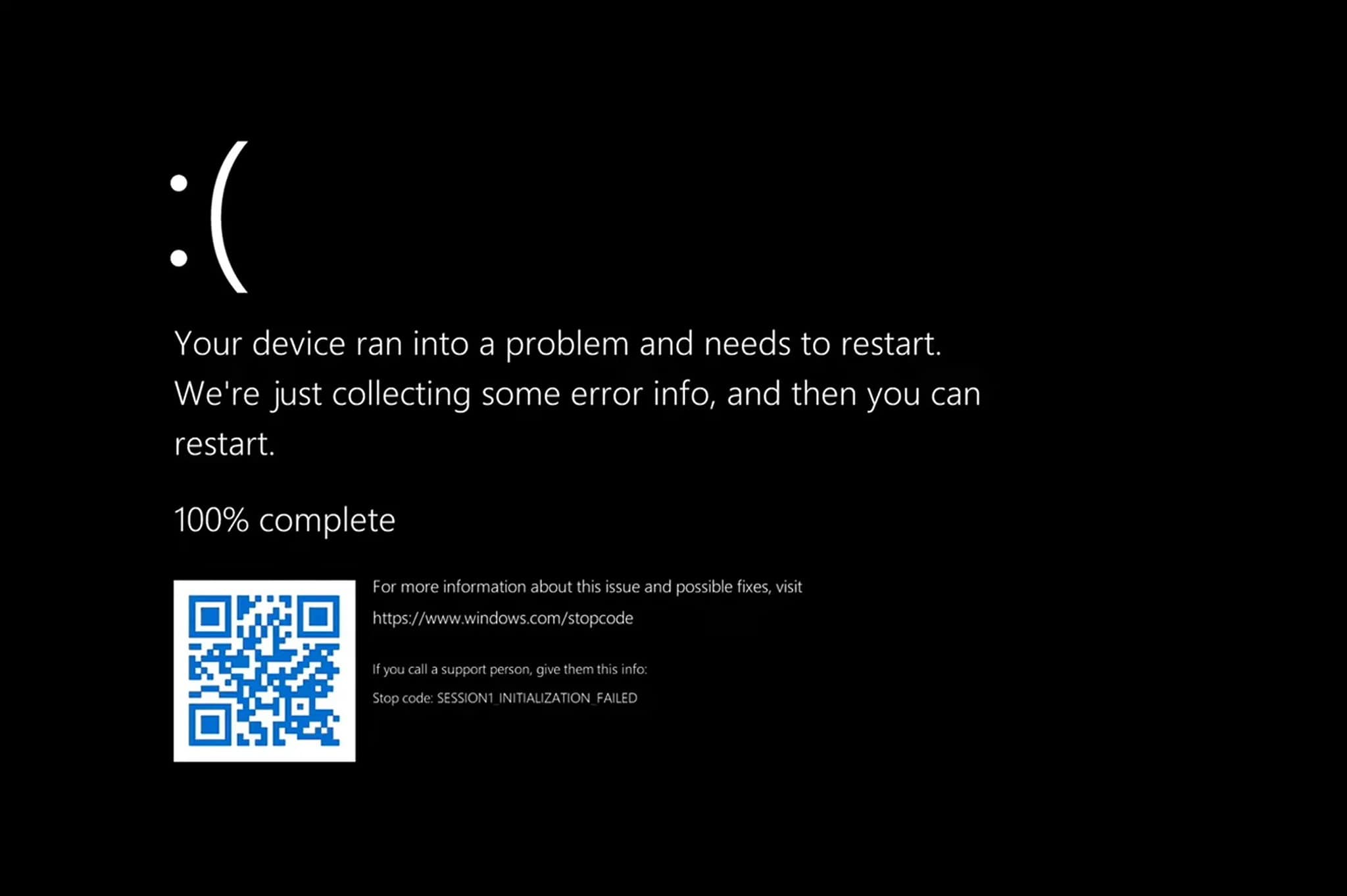 Windows 11 has a new Black Screen of Death