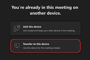 How to transfer calls between desktop and mobile on Microsoft Teams